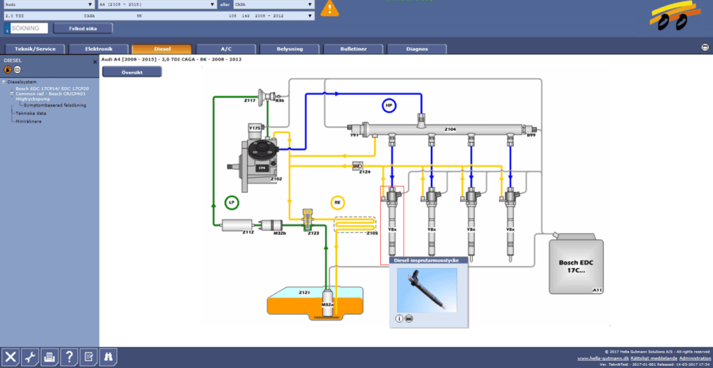 HGS Data / Tolerance Data - Gesab, Garage Equipment Service AB