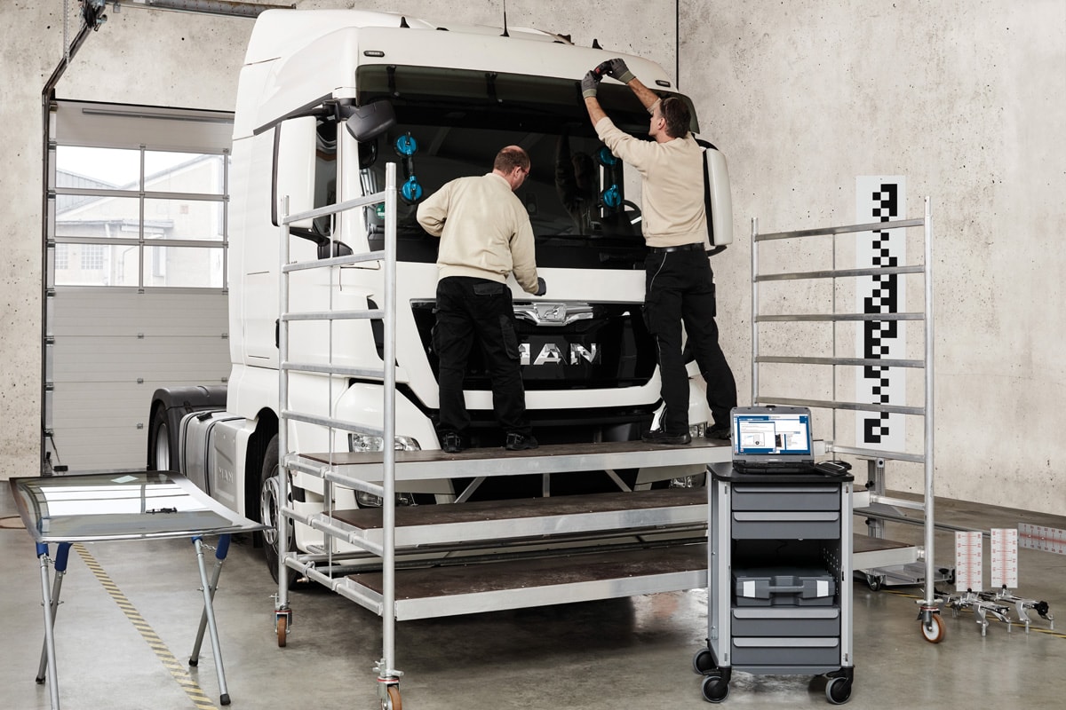 Autocom ADAS TRUCKS kalibrering - Gesab, Garage Equipment Service AB