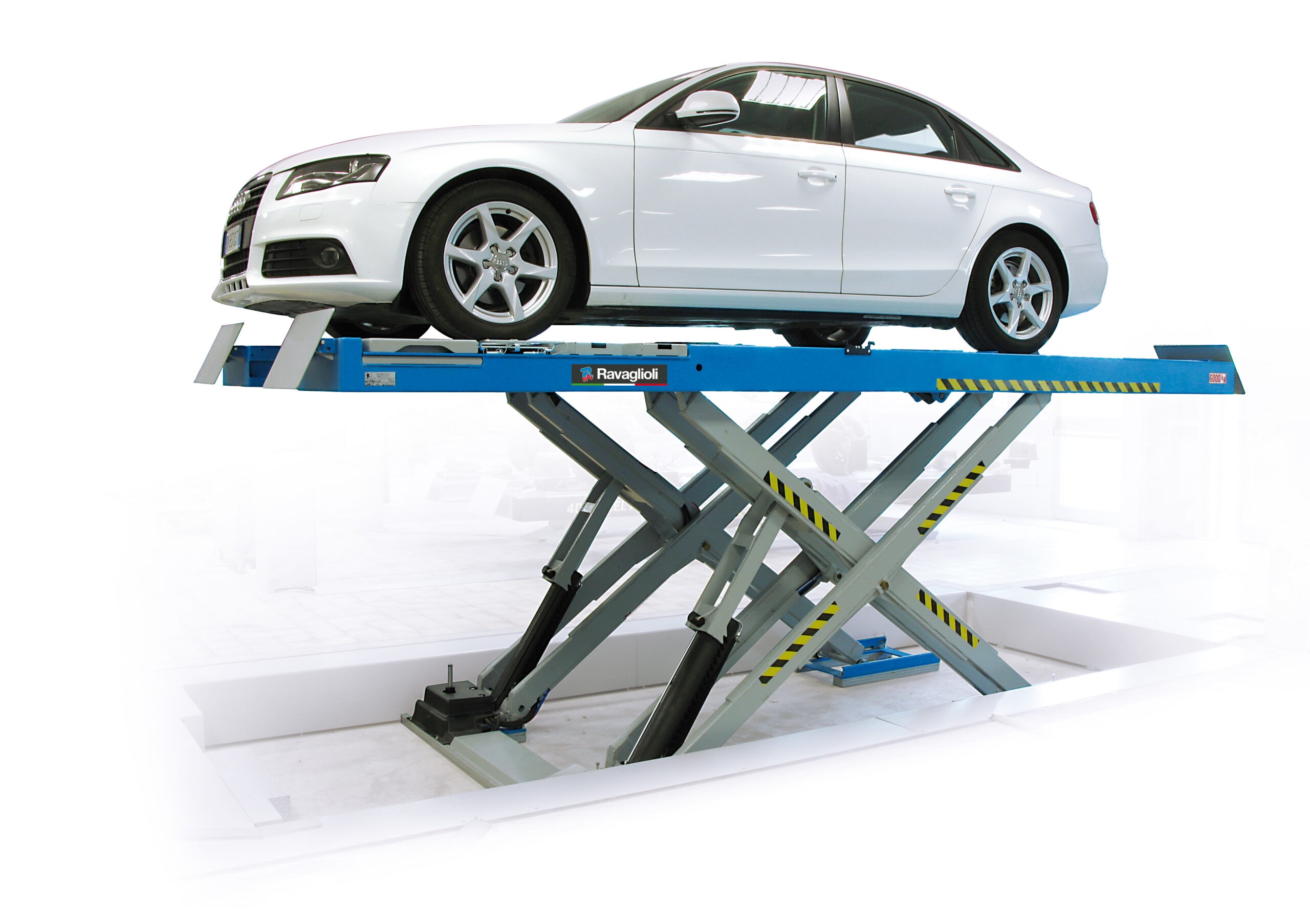 Ravaglioli RAV640N.2I saxlyft - Gesab, Garage Equipment Service AB