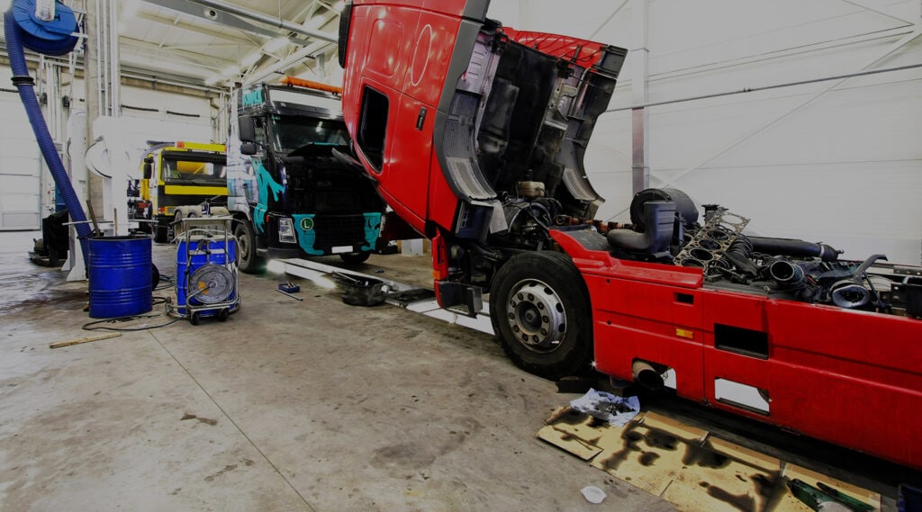 Verkstad för tunga fordon - Gesab, Garage Equipment Service AB