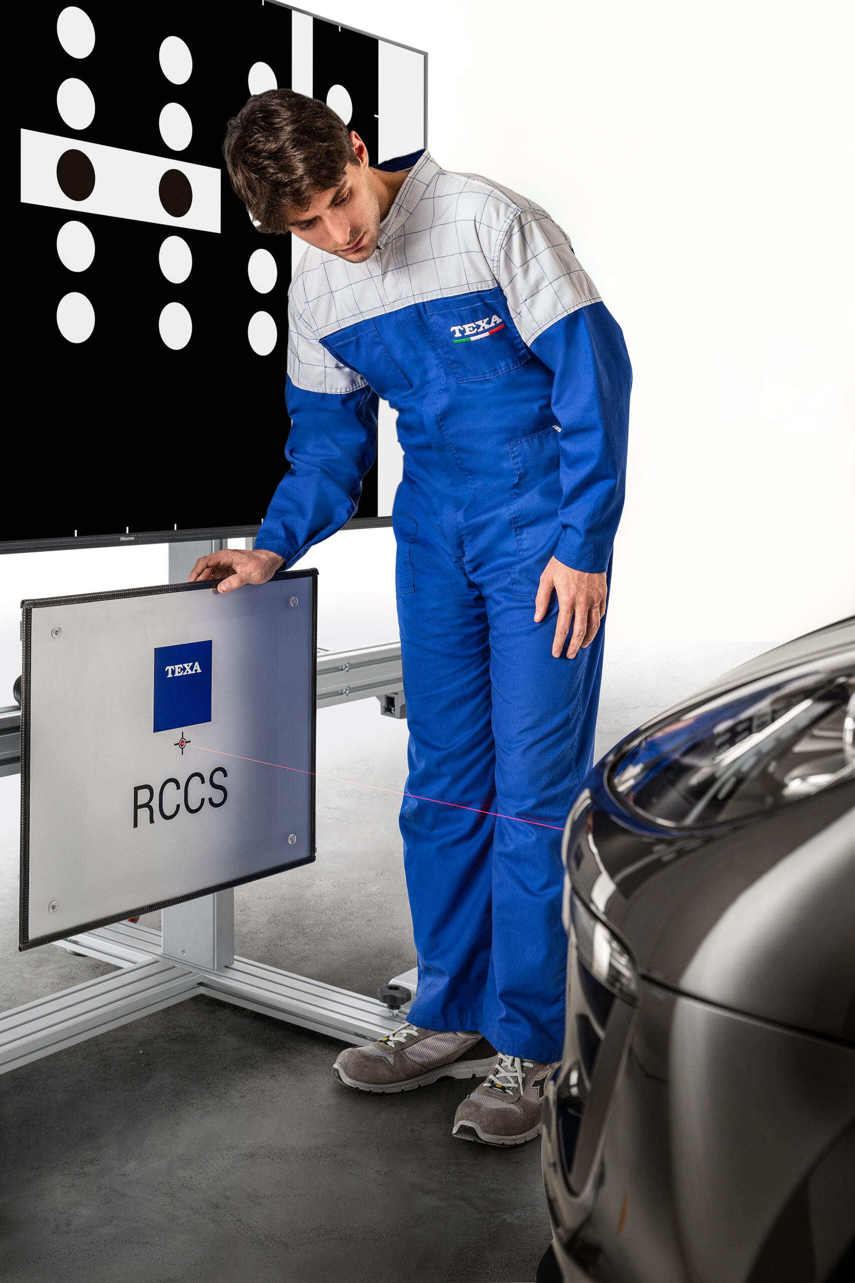 TEXA RCCS3 - ADAS kalibrering - Gesab, Garage Equipment Service AB